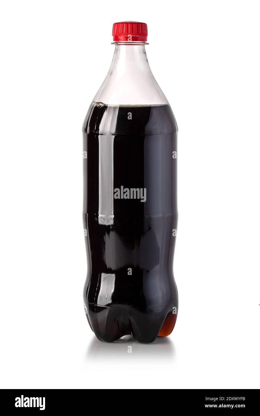Cola bottle. Isolated on white background with clipping path Stock ...