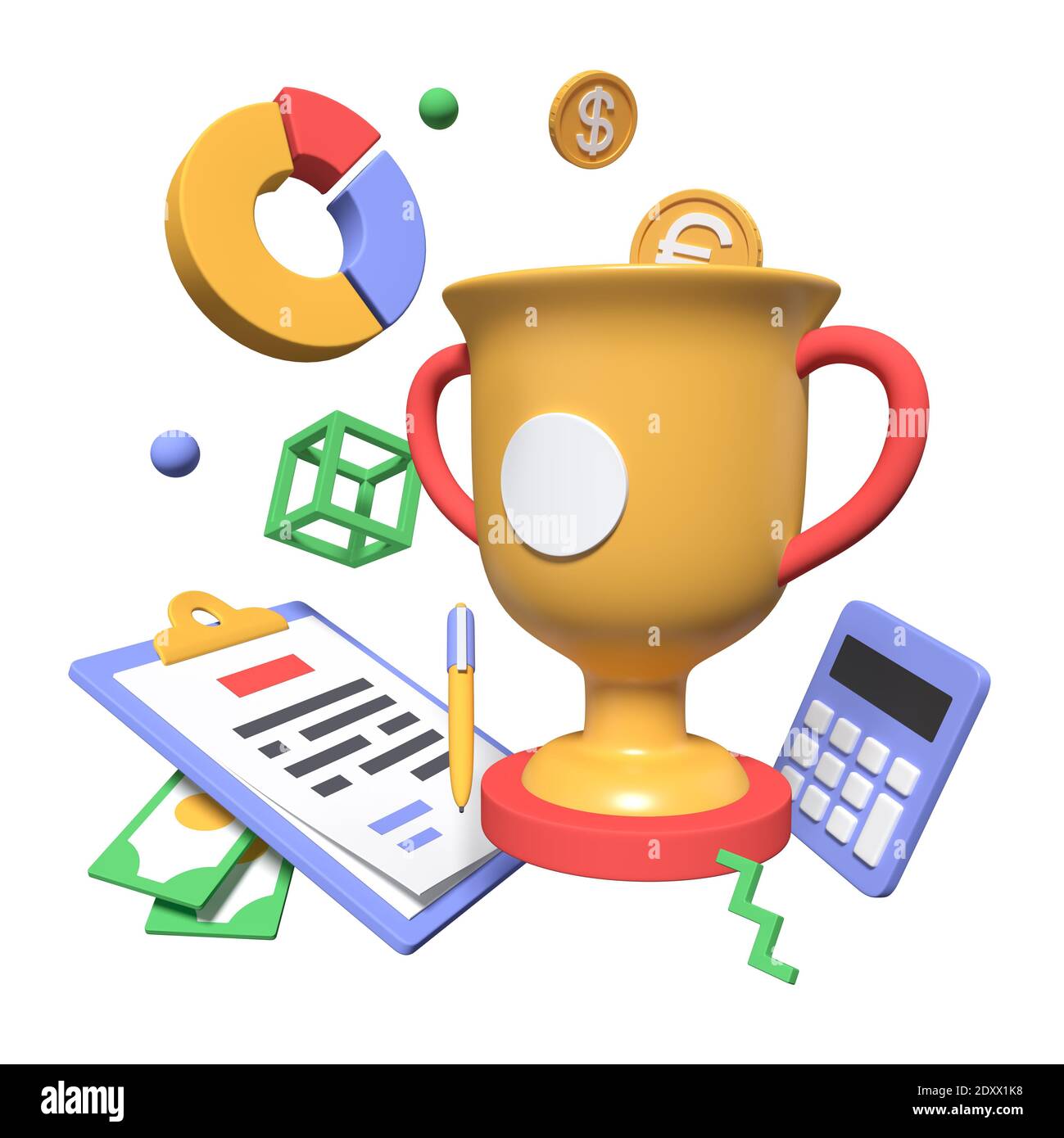 Work style concept 3d isometric hi-res stock photography and images - Alamy