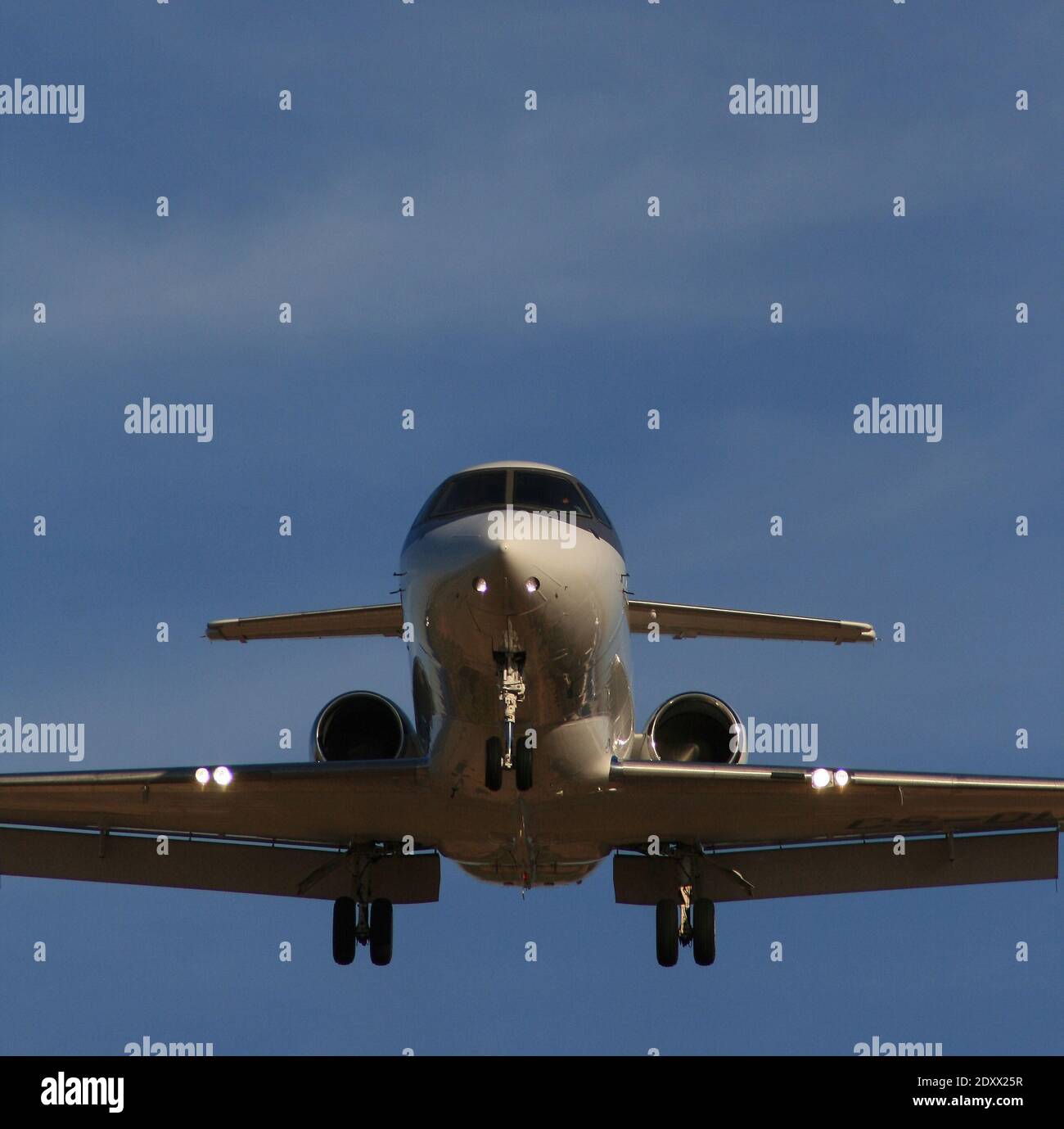 The commercial aviation taking off Stock Photo - Alamy