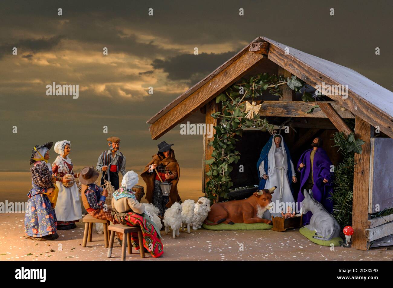 Christmas Crib in Alsace, France - An ancient tradition for which each ...