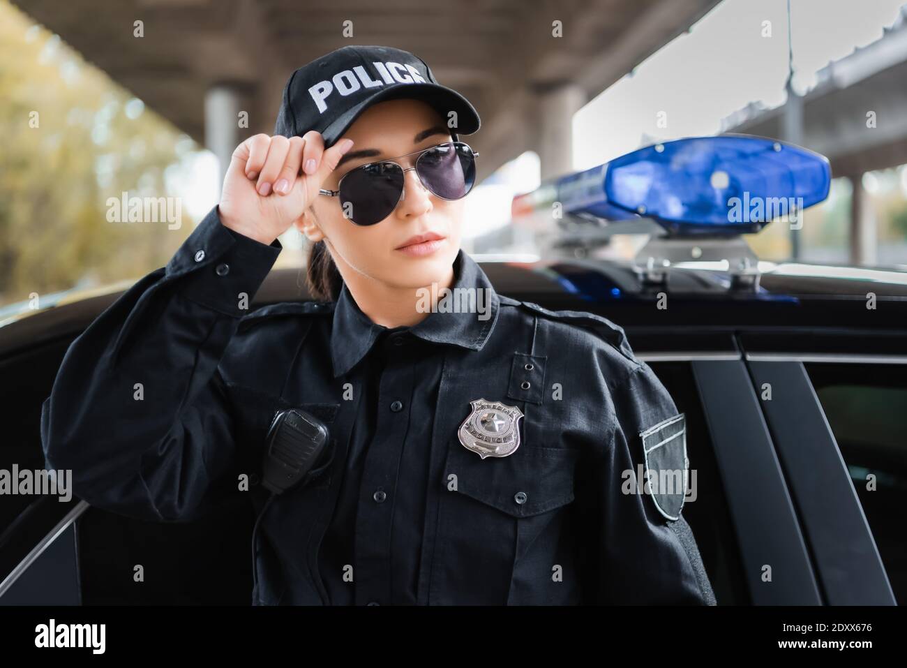 Beautiful policewoman hi-res stock photography and images - Alamy