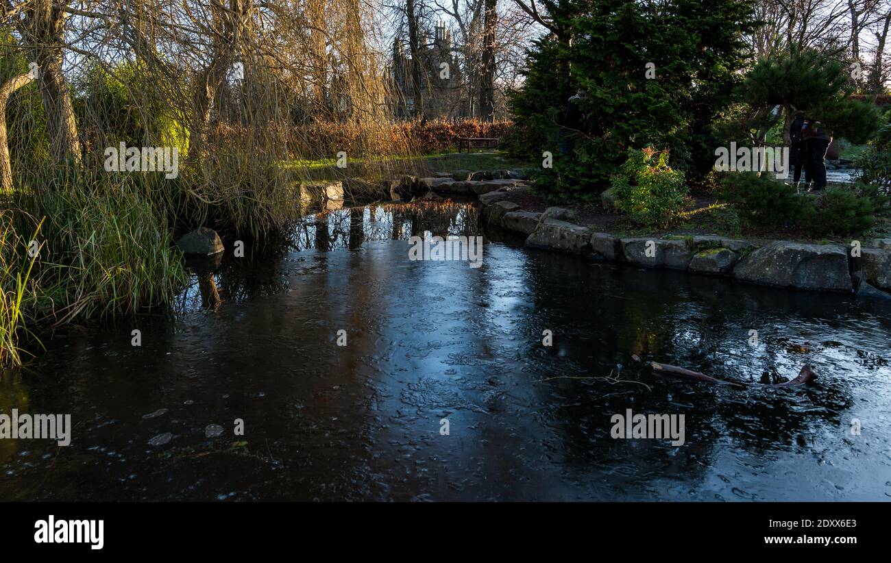 Edinburgh, Scotland, United Kingdom, 24th December 2020. UK Weather: an ...