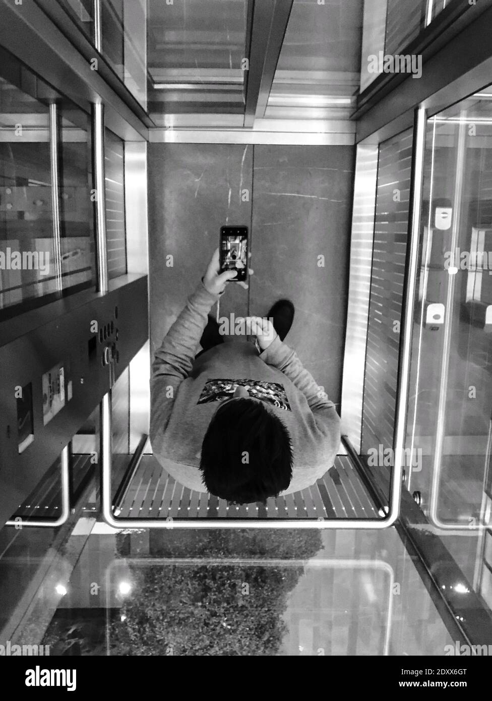 Portable elevator hi-res stock photography and images - Alamy