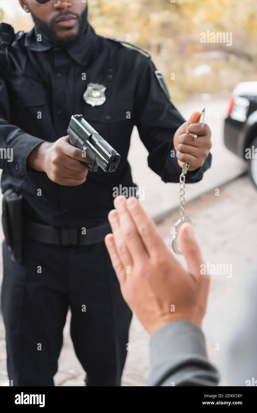 American police officer danger hi-res stock photography and images - Alamy