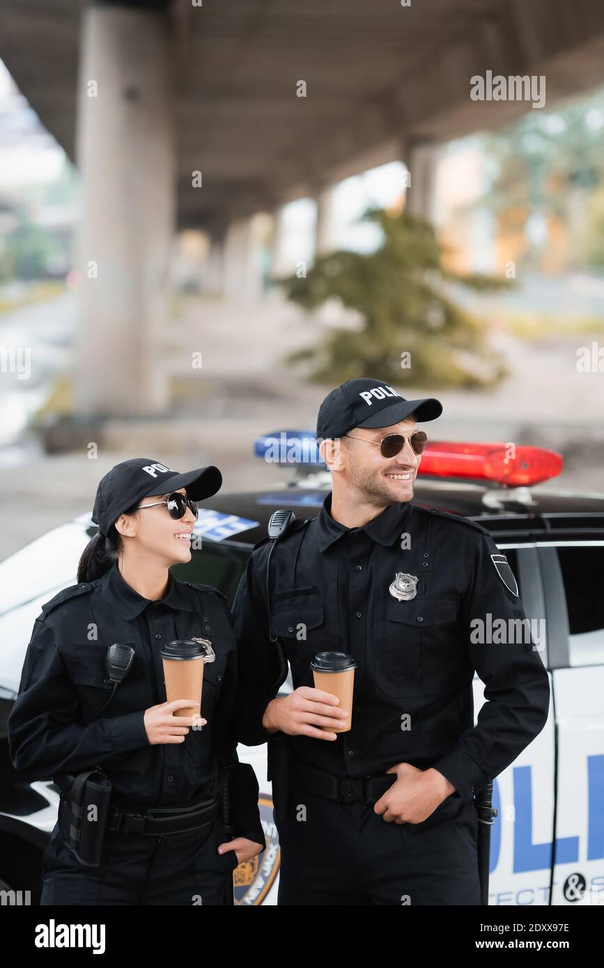 Smiling officers hi-res stock photography and images - Alamy