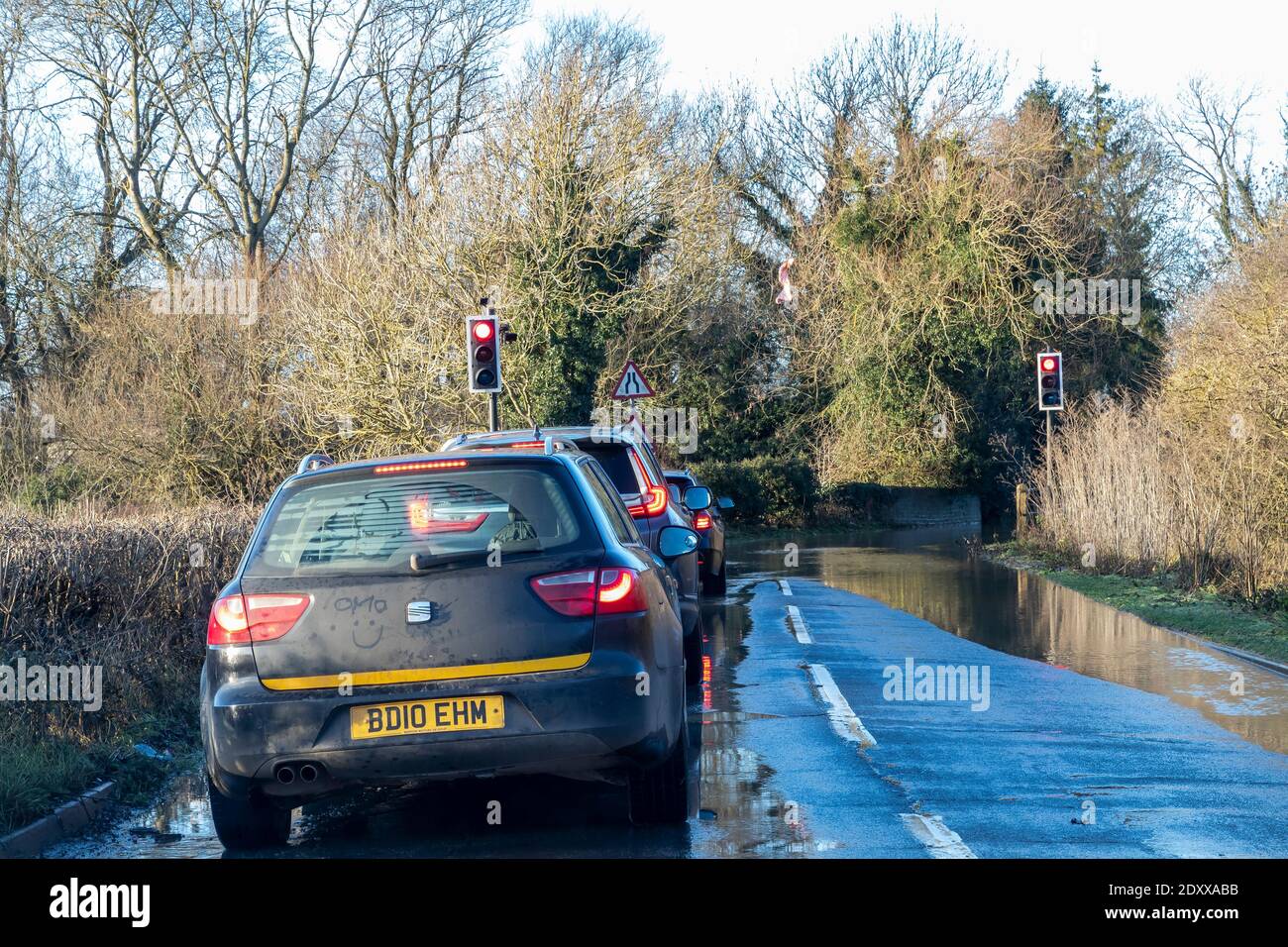 Station road flooding hi-res stock photography and images - Alamy