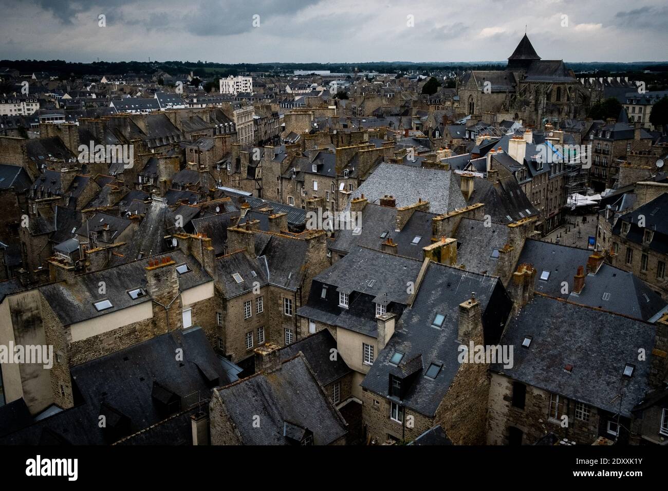 Illustration of daily life in France. Illustration de vie quotidienne ...