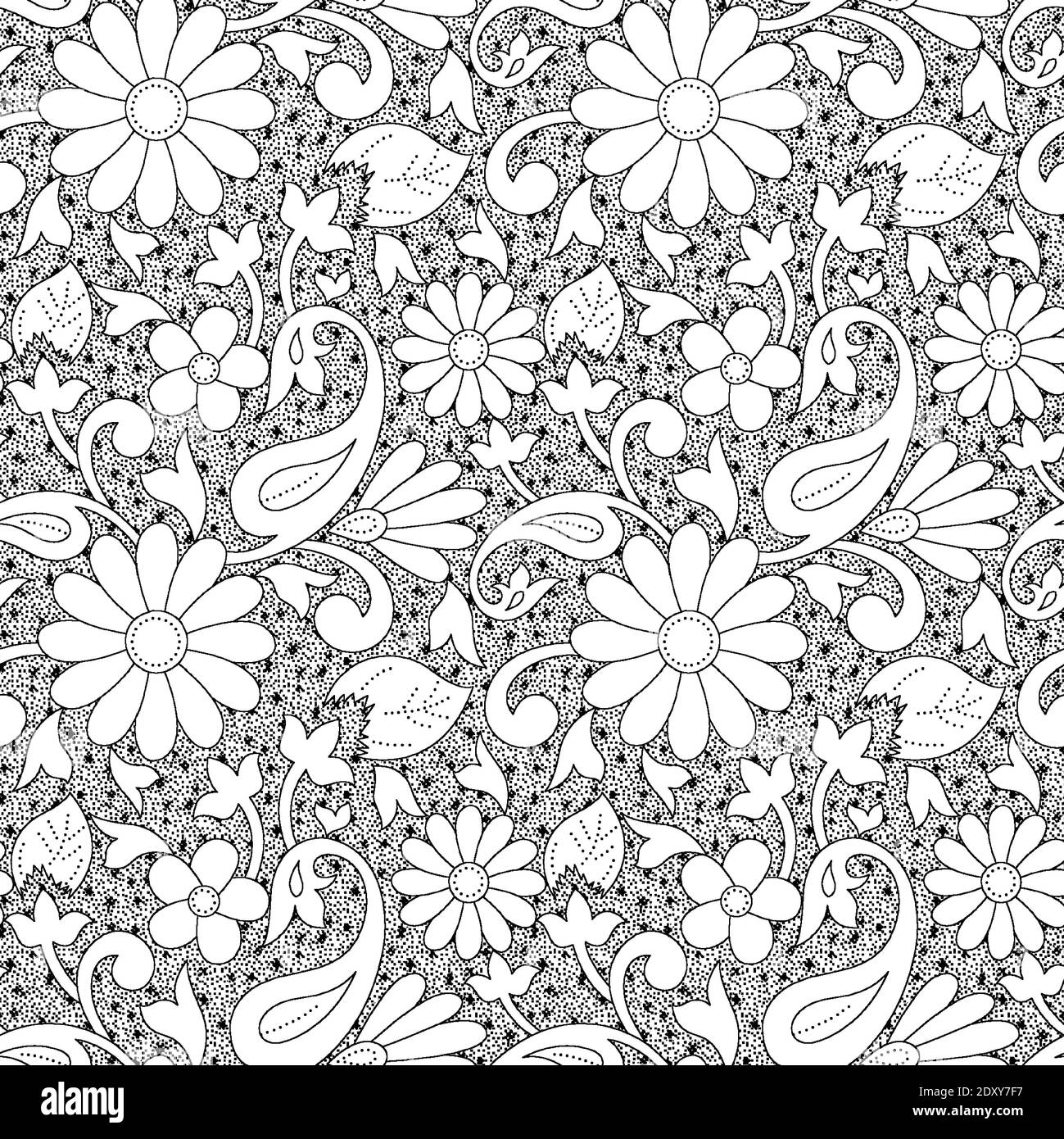 seamless luxury pattern, textile pattern, texture, dot, flower, design ...