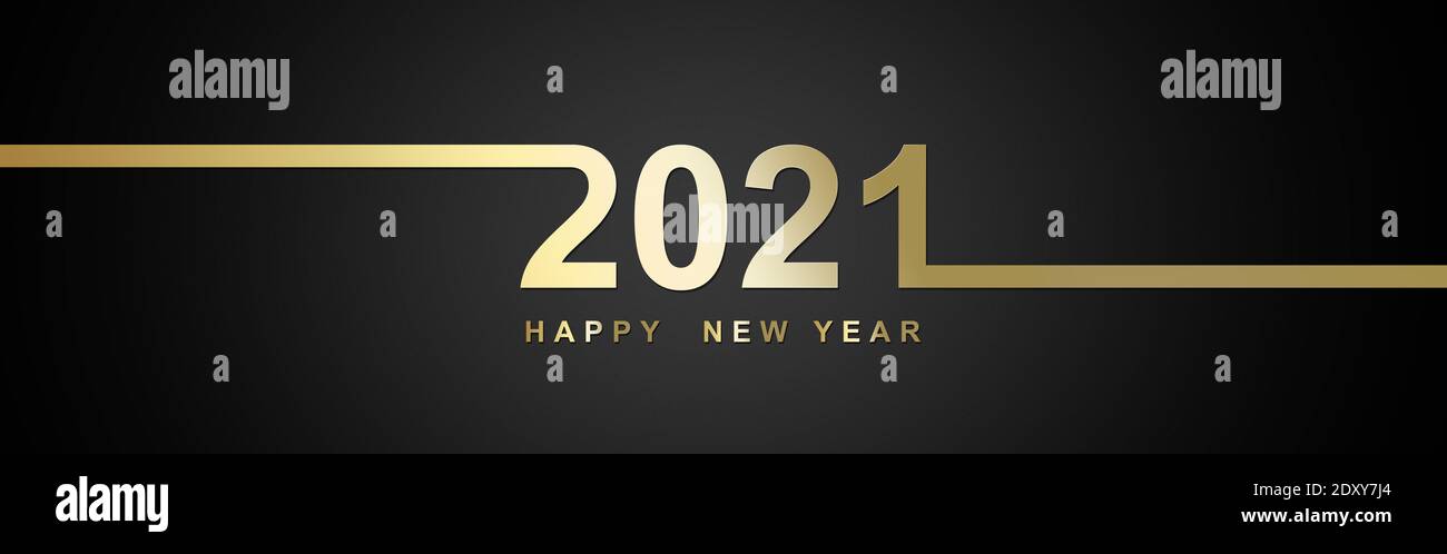 Creative design concept for the new year festival. 3D illustration ...