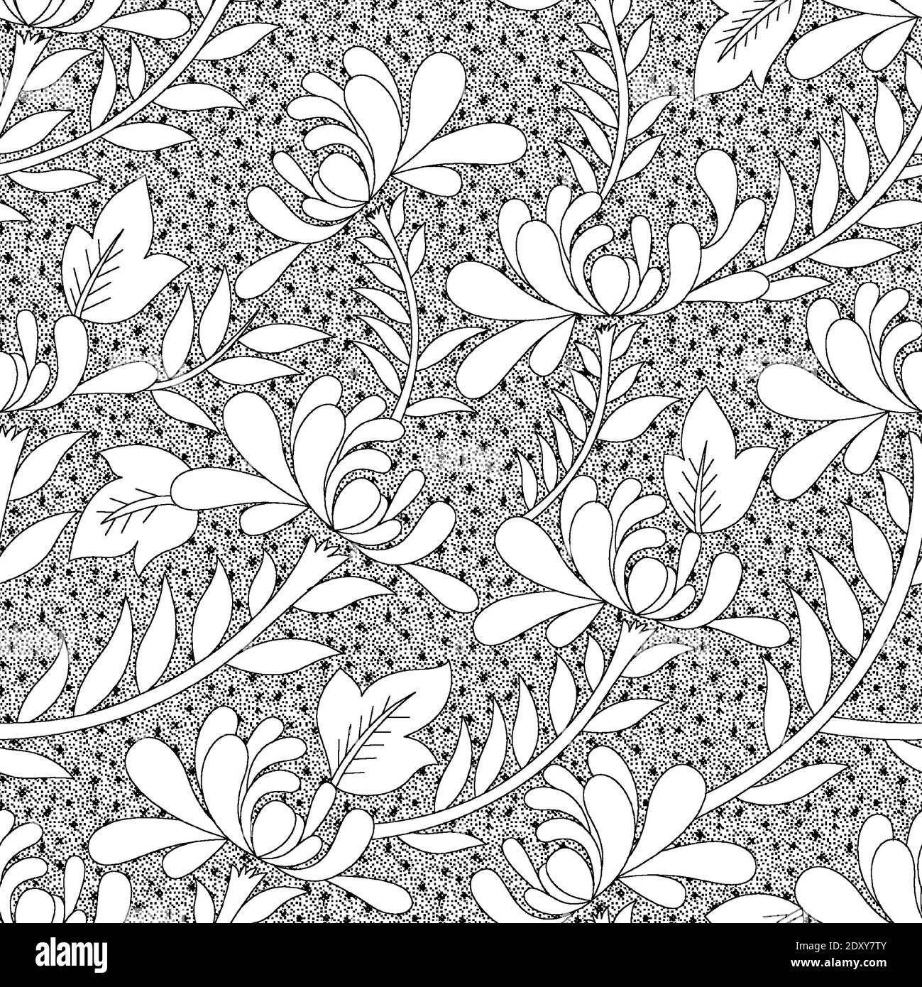 seamless luxury pattern, textile pattern, texture, dot, flower, design ...