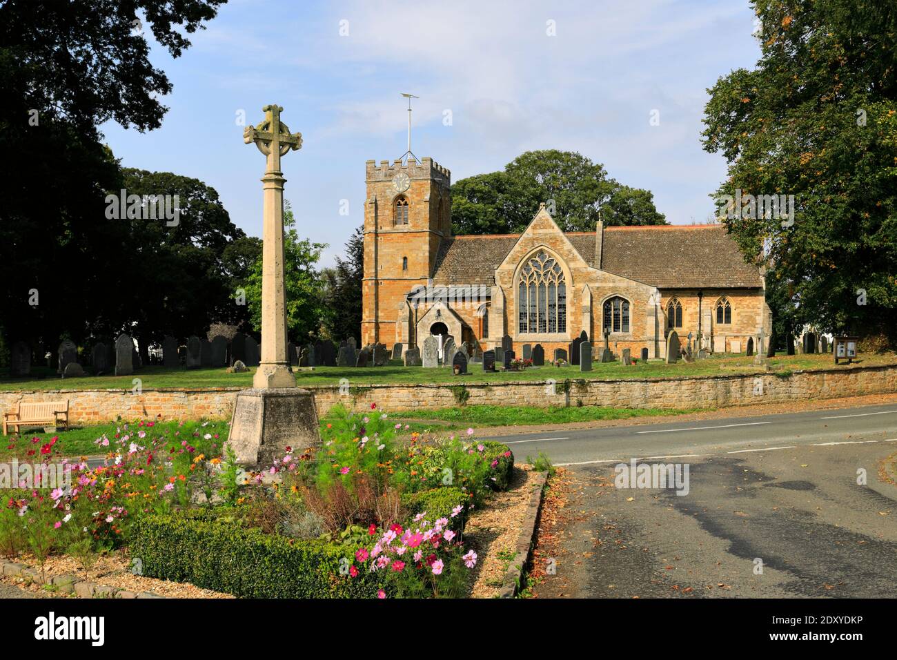 St Giles Church, Medbourne village, Leicestershire County, England, UK ...