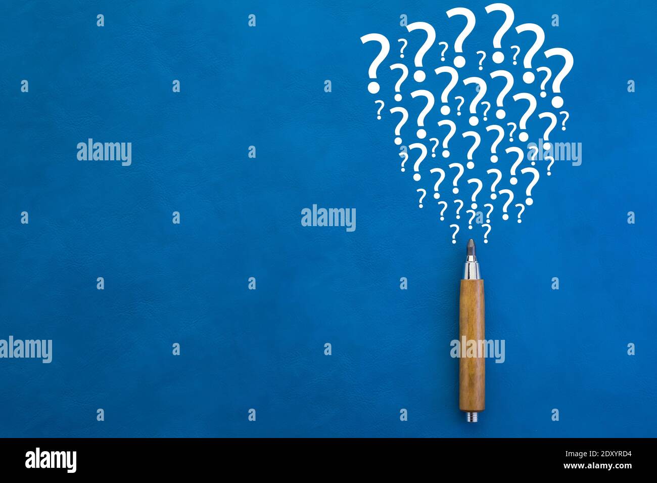 Question Mark Pen High Resolution Stock Photography and Images - Alamy