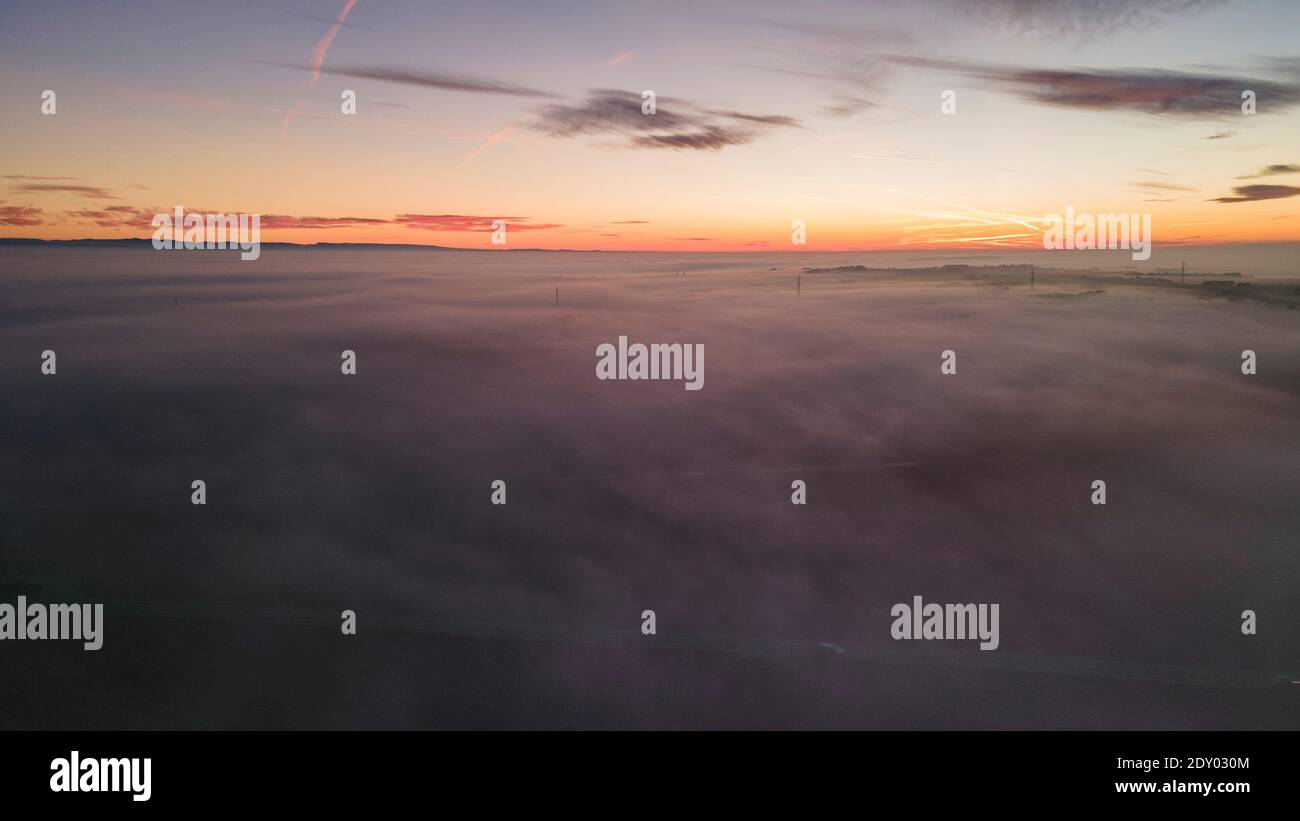 Drone fog hi-res stock photography and images - Alamy