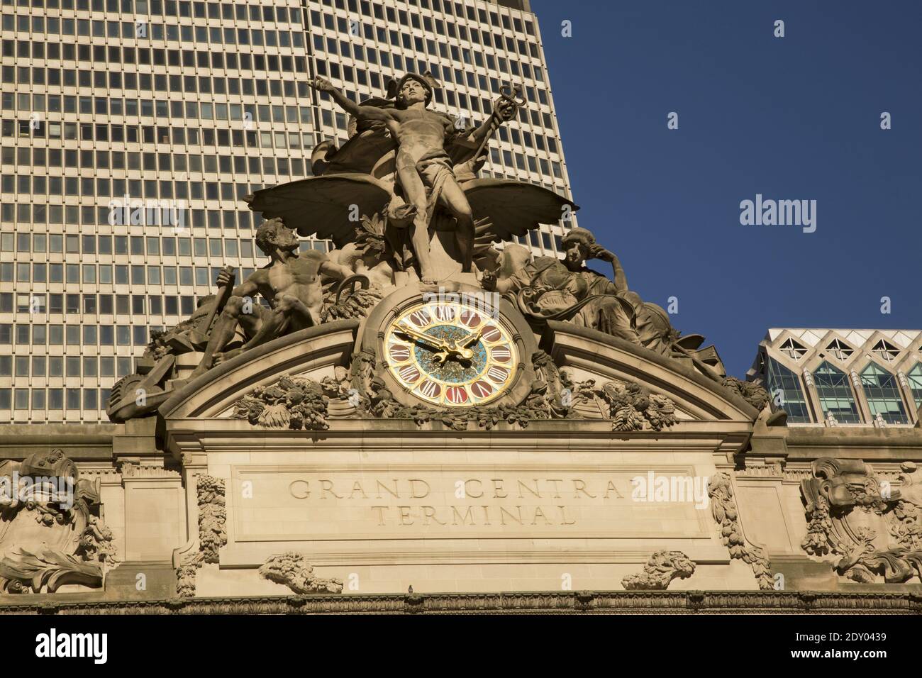 Clock tower central station new york hi-res stock photography and ...