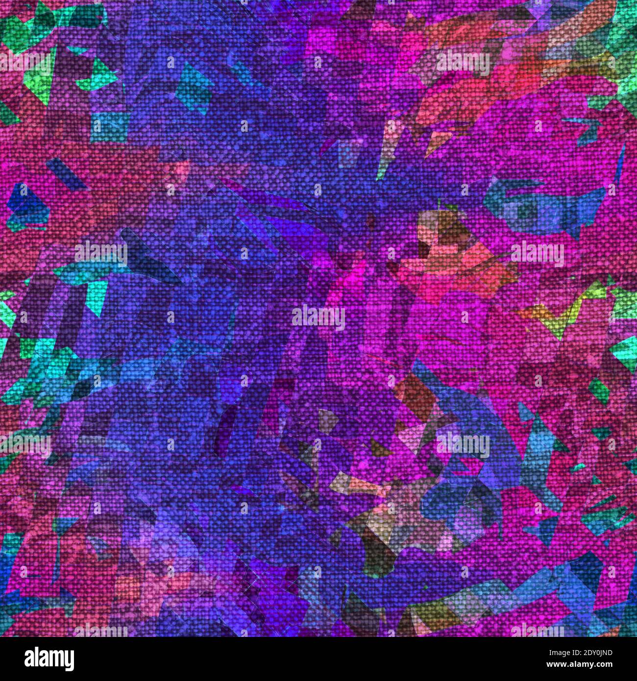 Rainbow boho tie dye mottled linen texture background. Seamless ...