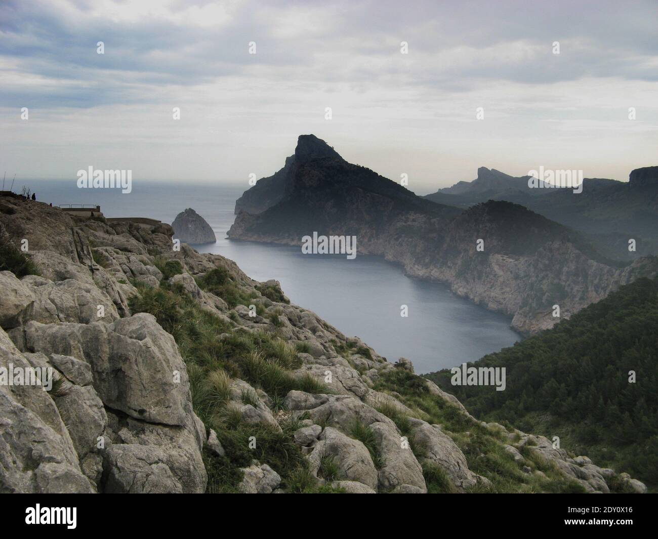 Beautiful Spanish coastline of Mallorca Balearic Islands in the ...
