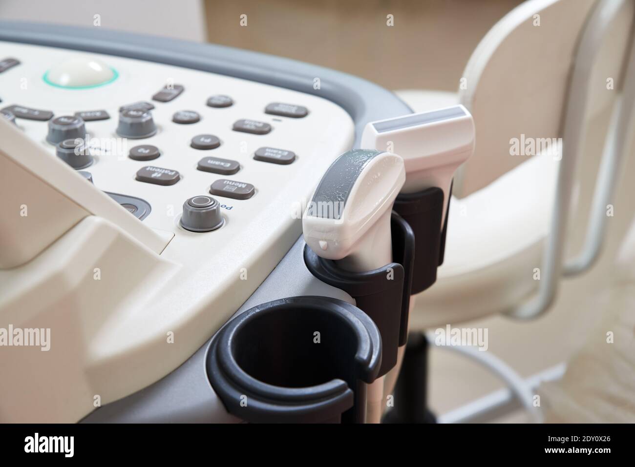 Ultrasound Scanning Equipment In Hospital High Resolution Stock ...