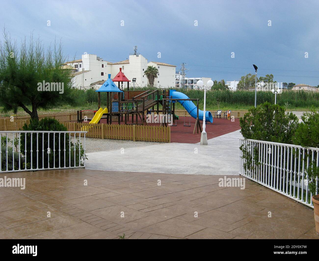 Childrens playground in port hi-res stock photography and images - Alamy