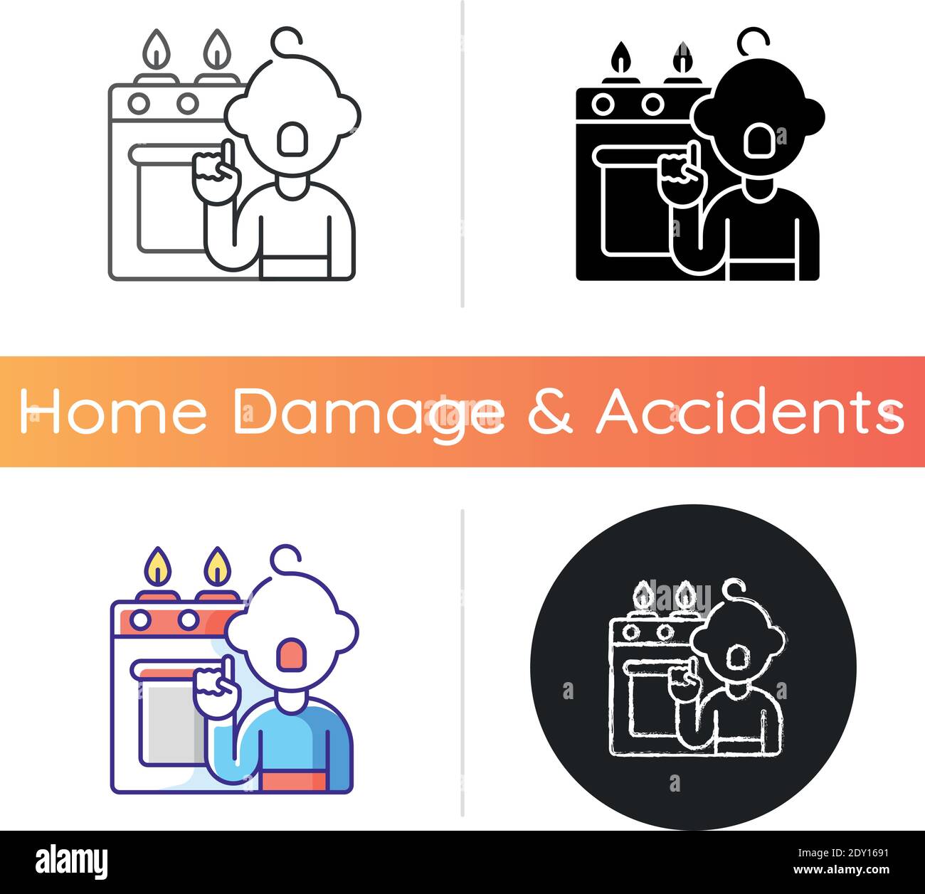 Childhood trauma icon Stock Vector Image & Art - Alamy