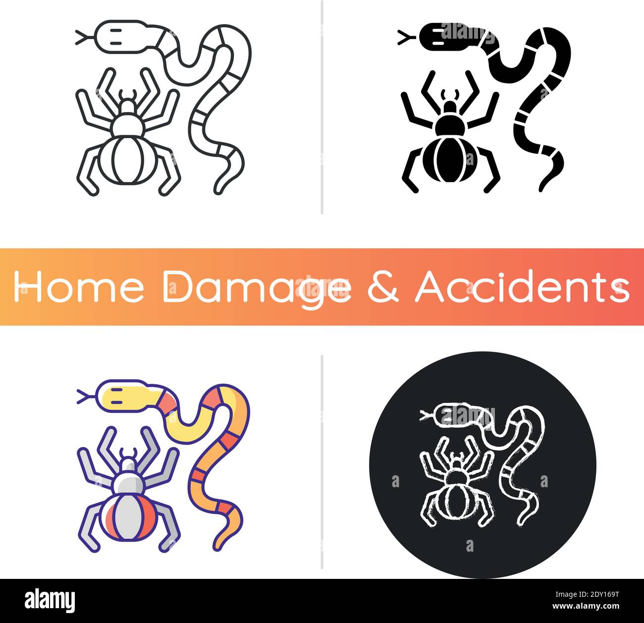 Dangerous animals icon Stock Vector Image & Art - Alamy