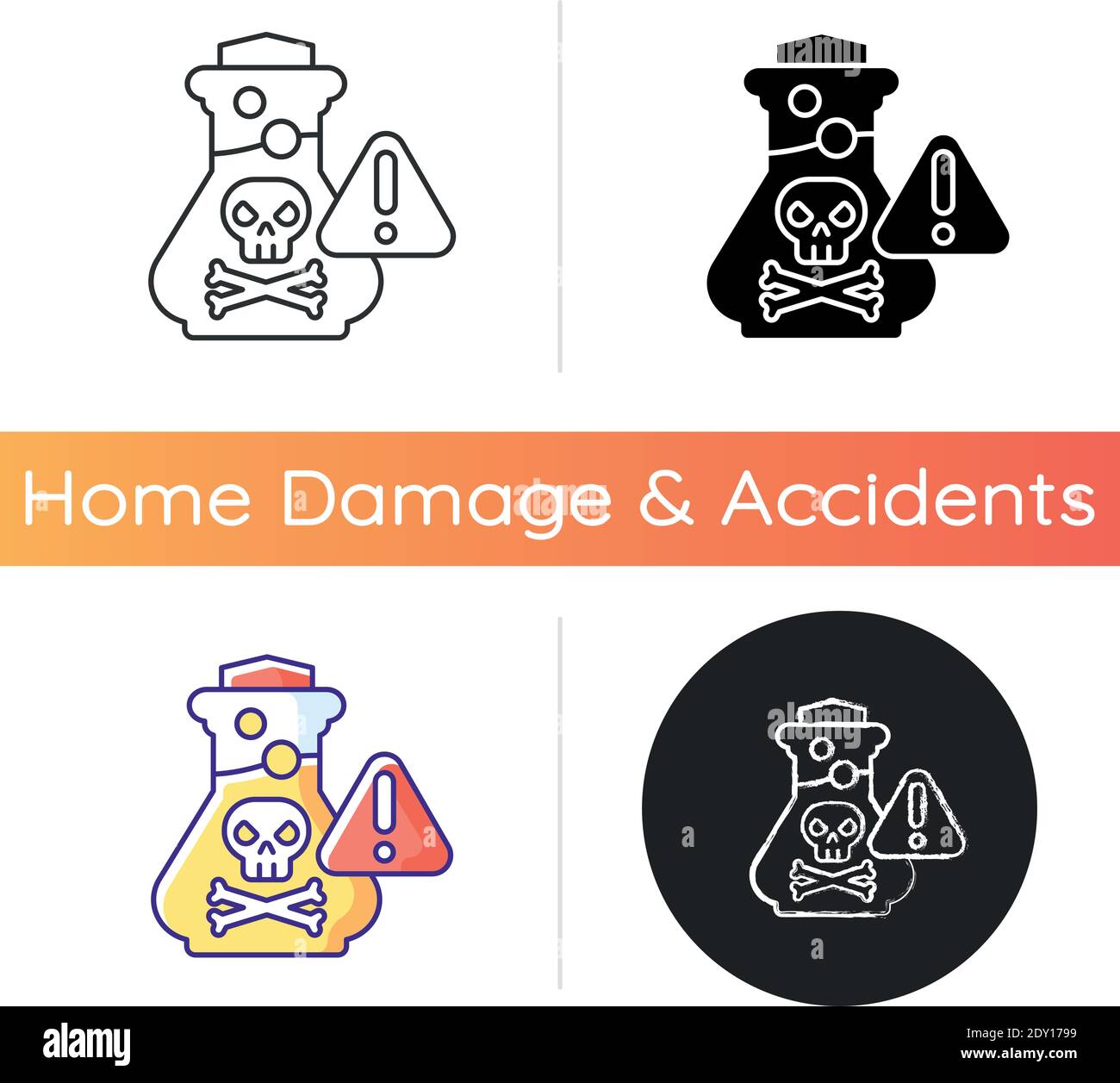 Chemical poisoning icon Stock Vector Image & Art - Alamy