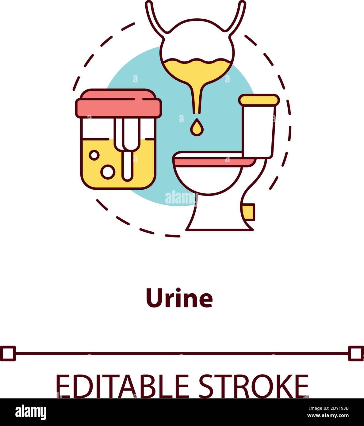 Urine concept icon Stock Vector Image & Art - Alamy