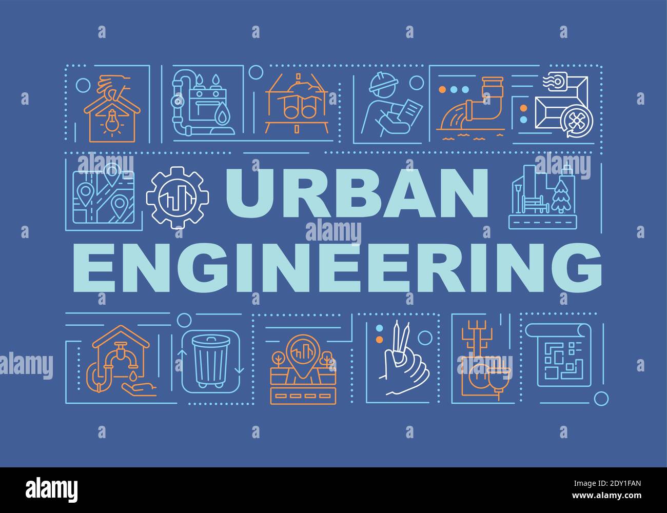 Civil municipal engineering Stock Vector Images - Alamy