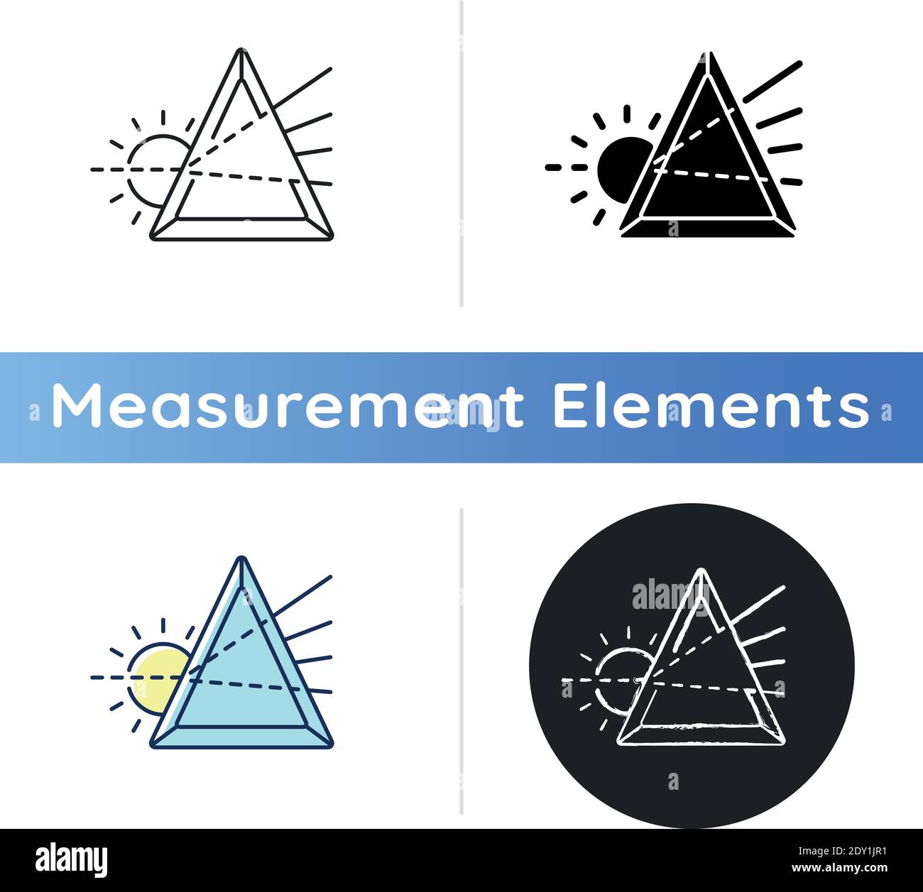 Prism light isolated Stock Vector Images - Alamy