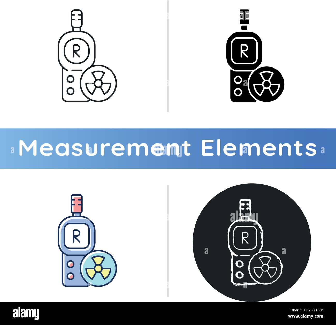 Radiation dosimeter icon Stock Vector Image & Art - Alamy