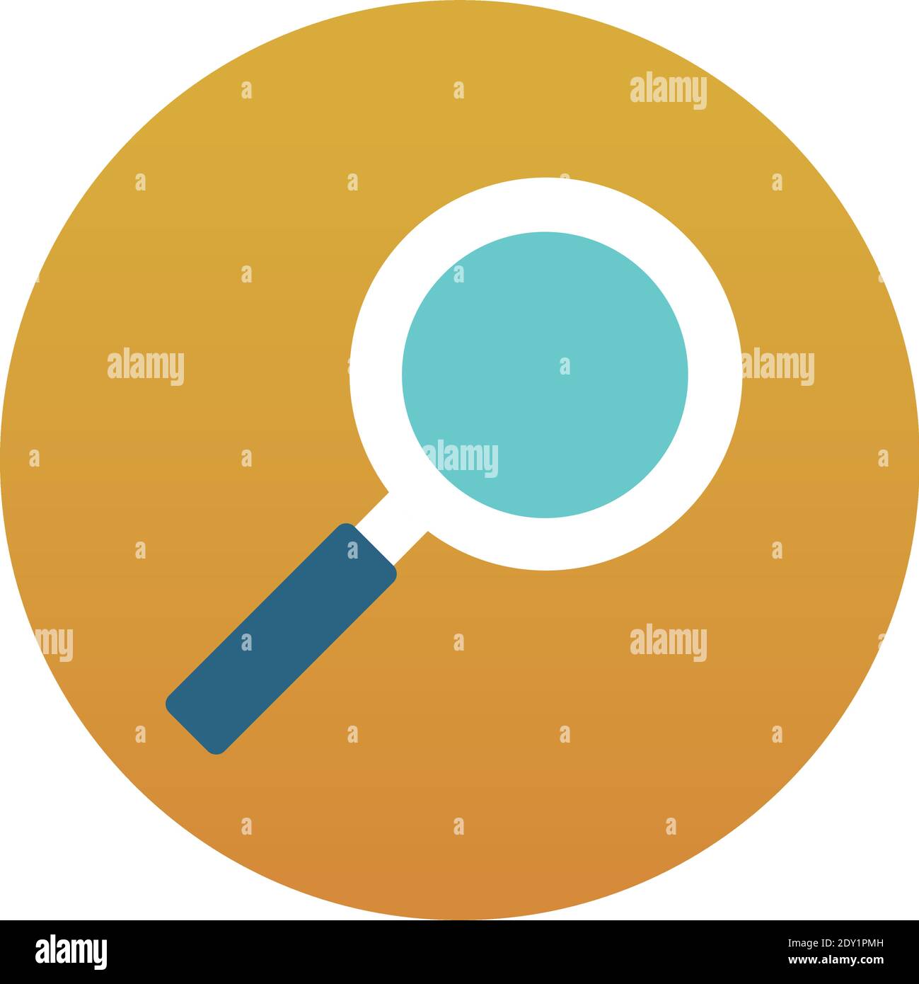 search app inside a bubble with a magnify glass Stock Vector Image ...