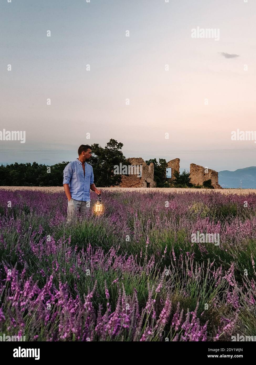 young guy on vacation Provence france, young men on a trip to the ...