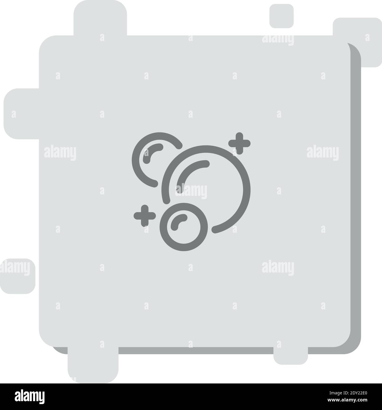 foam vector icon modern simple vector illustration Stock Vector Image ...