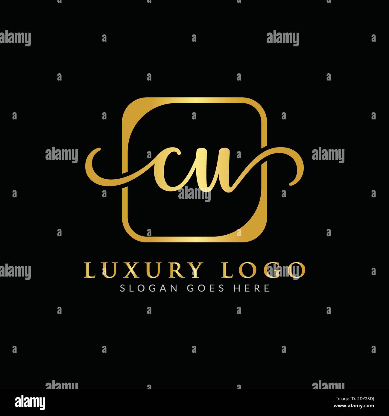 Cu logo hi-res stock photography and images - Alamy