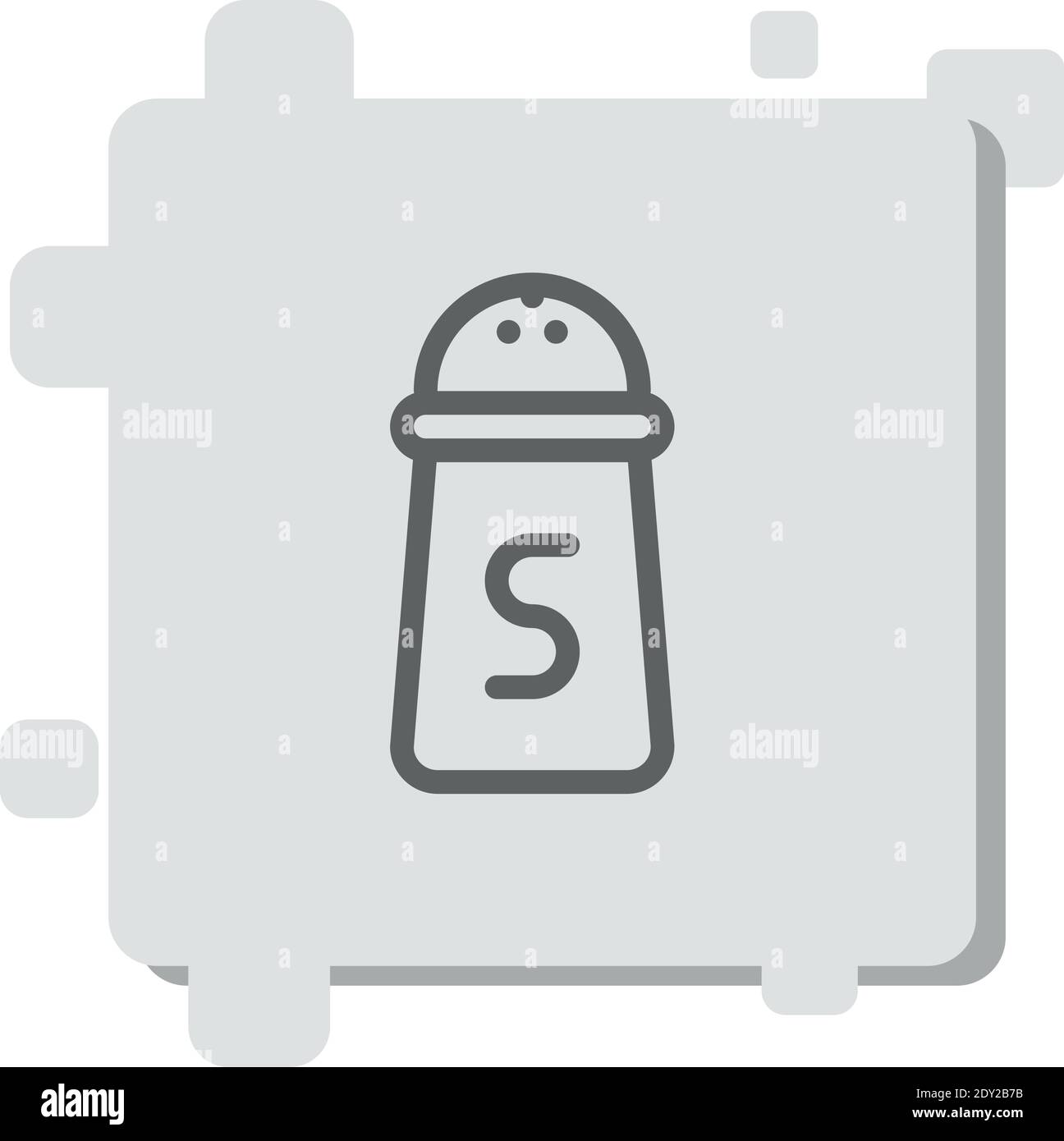 salt vector icon modern simple vector illustration Stock Vector Image ...