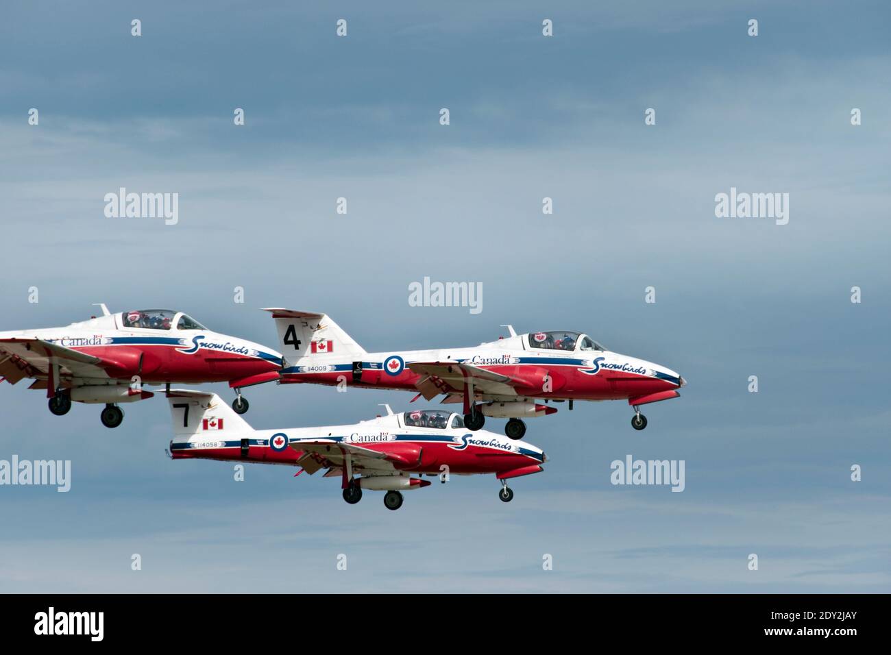 The Canadian Snowbirds, Canada's military air show flight demonstration ...