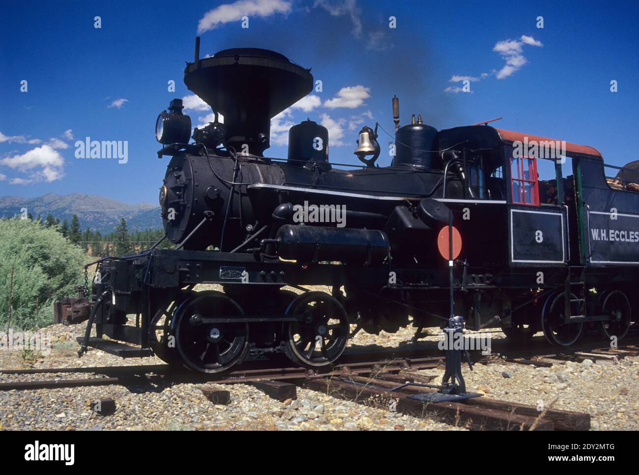 Tour train, Sumpter Valley Dredge State Park, Sumpter, Oregon Stock ...