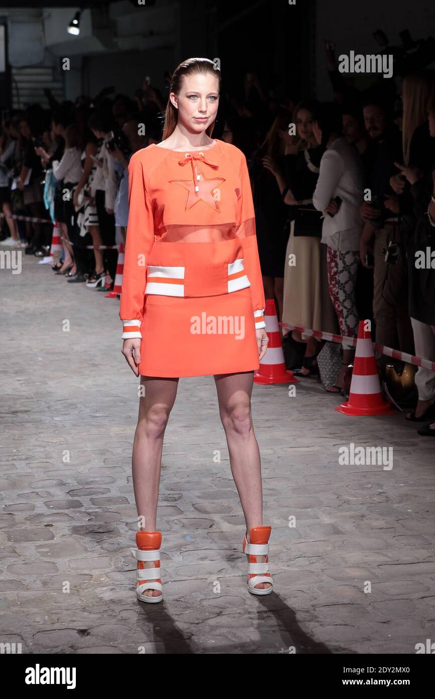 A Model displays a creation by Designer Jean-Charles De Castelbajac's ...