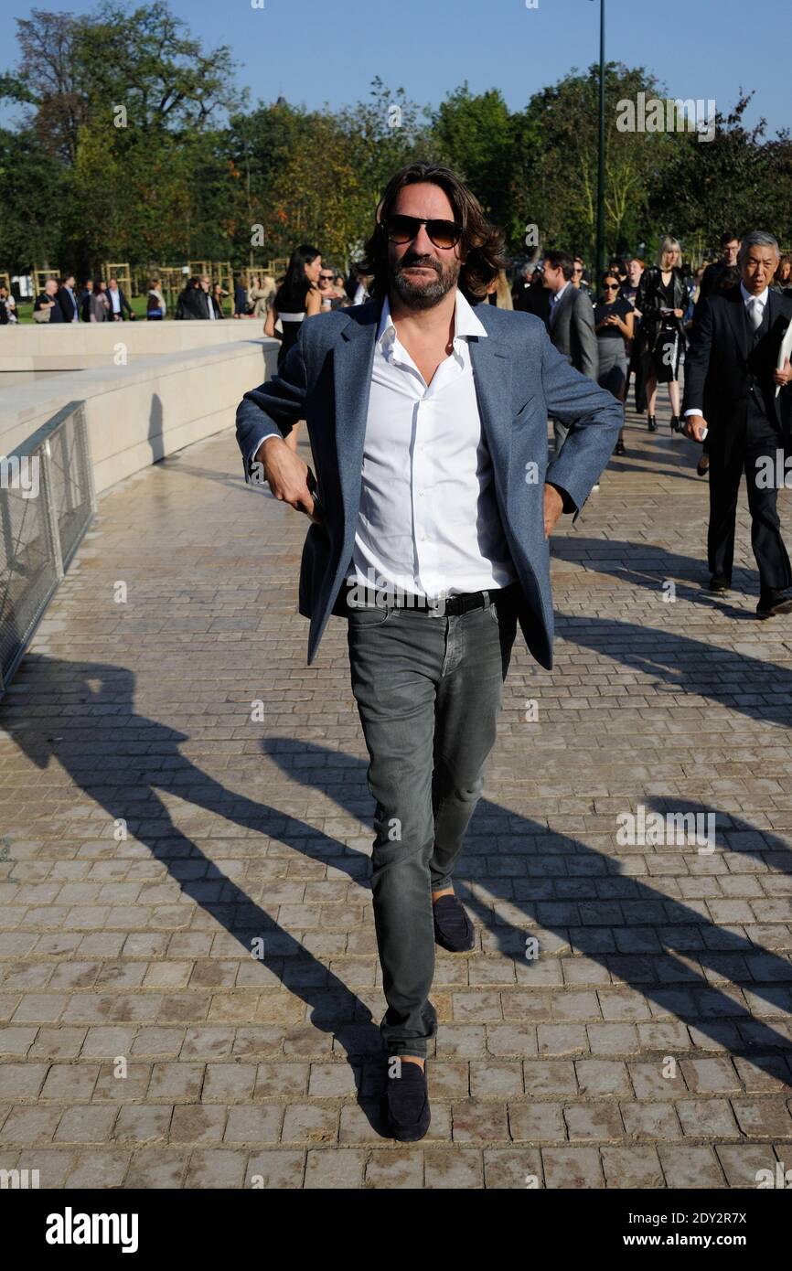 Frederic Beigbeder attending Vuitton's Spring-Summer 2015 Ready-To-Wear ...