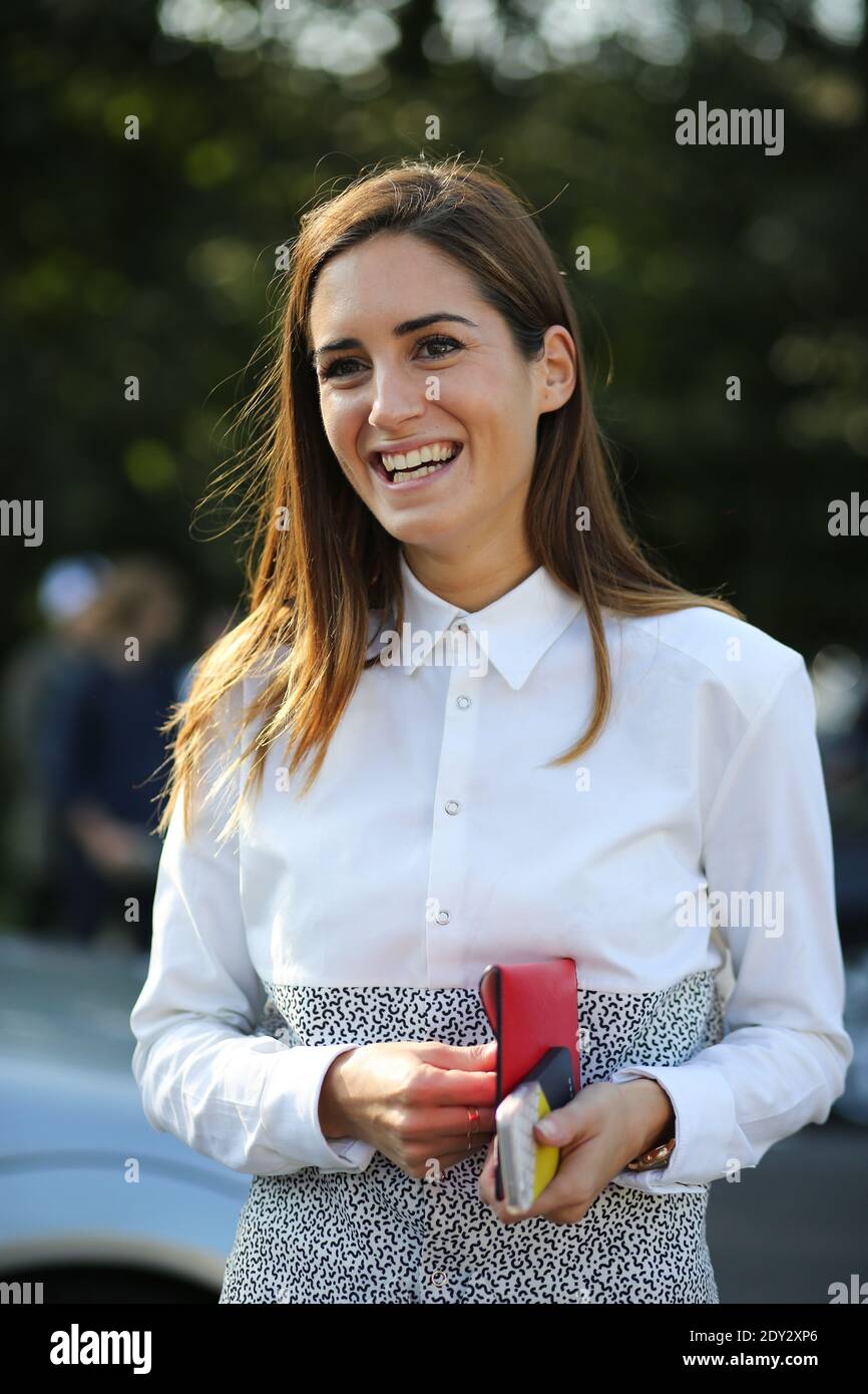 Gala Gonzalez arriving at Louis Vuitton Ready-to-Wear Spring-Summer ...