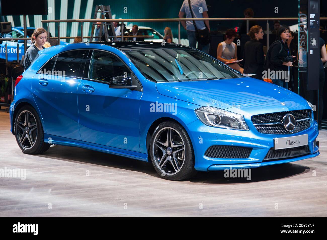 The new BMW Classe A during the press day of the Paris Motor Show ...