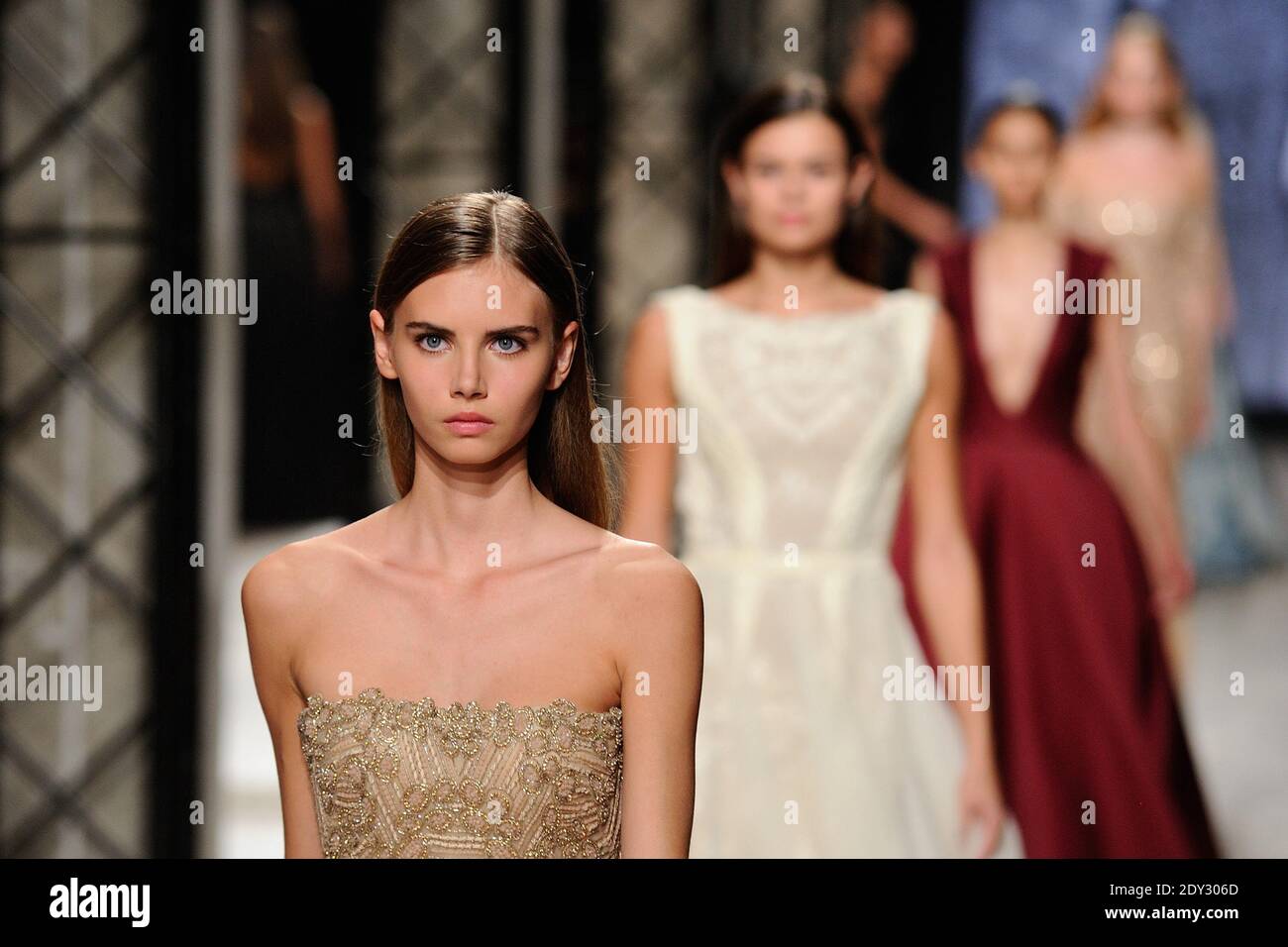 General atmosphere during the Elite Model Look France Finale held at ...