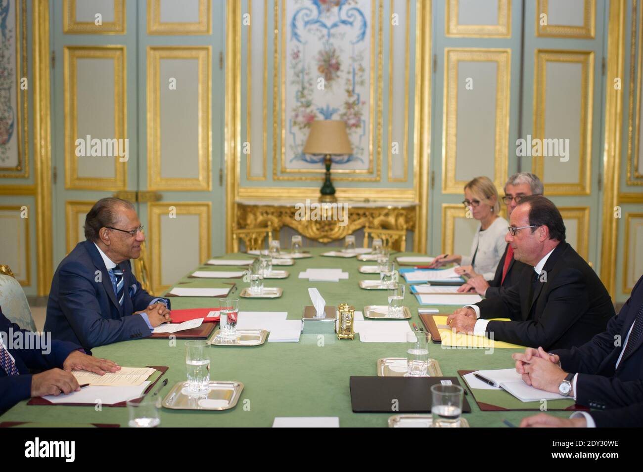Mauritius prime minister navin ramgoolam hi-res stock photography and ...