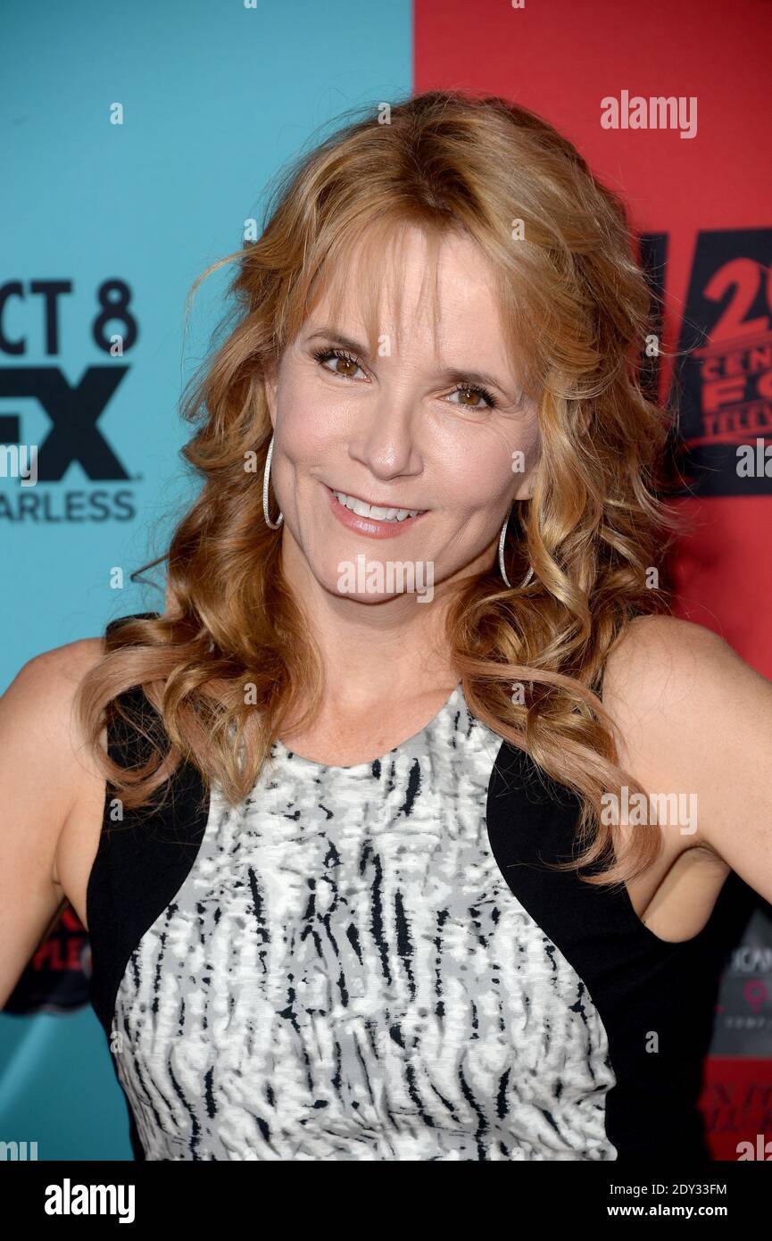 Lea Thompson attends FX American Horror Story: Freak Show premiere ...