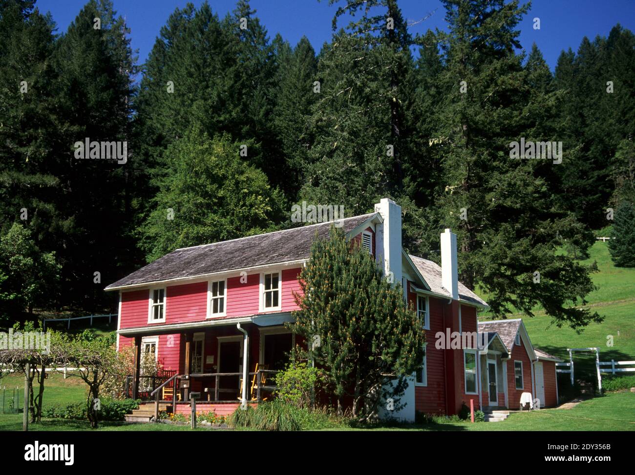 Main House at Rogue River Ranch, Rogue Wild & Scenic River, Grave Creek ...