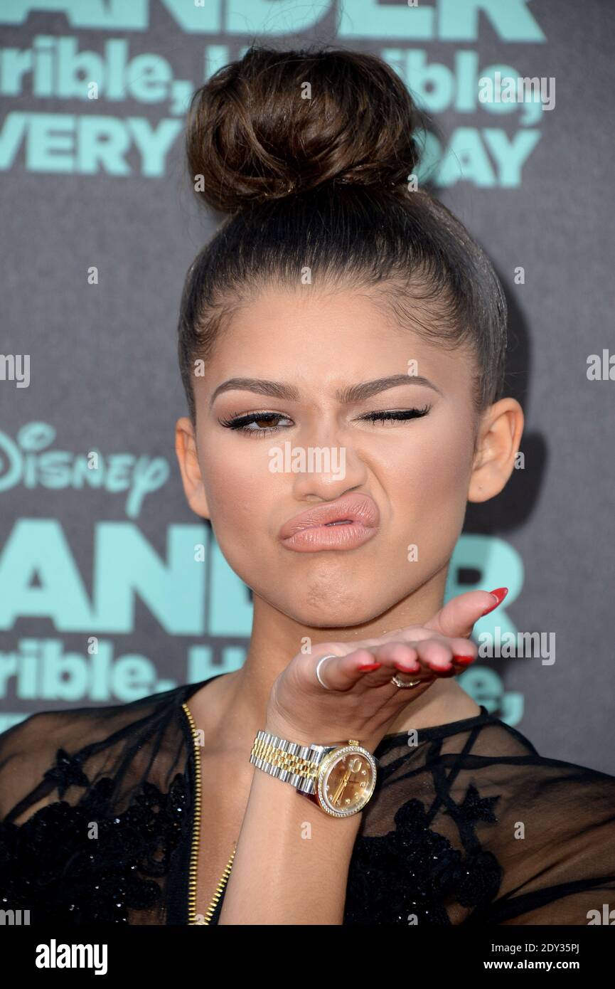 Zendaya Coleman attends the premiere of Disneys Alexander and the ...
