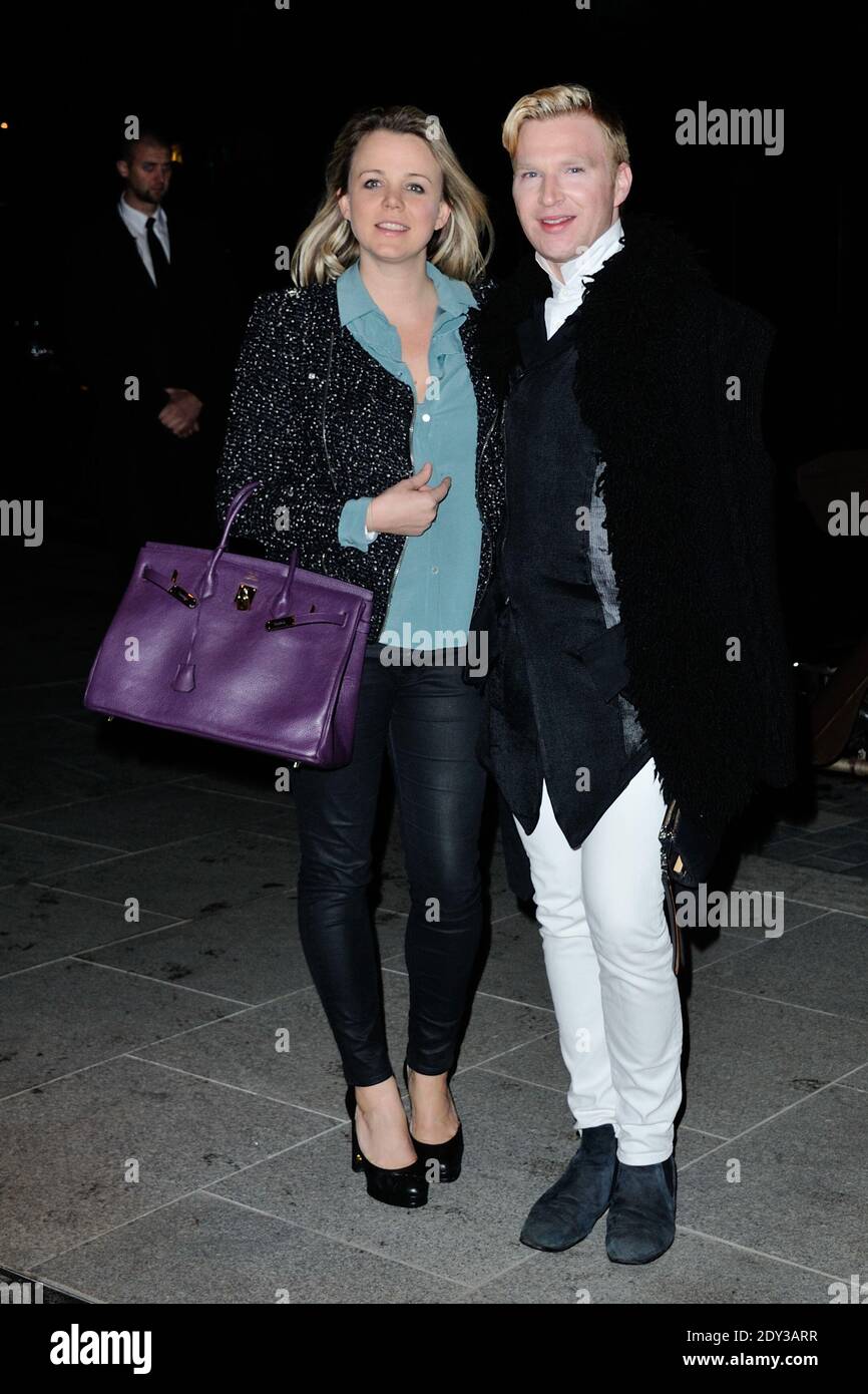 Henry Conway and guest attending the Mondrian Hotel Opening Party held ...