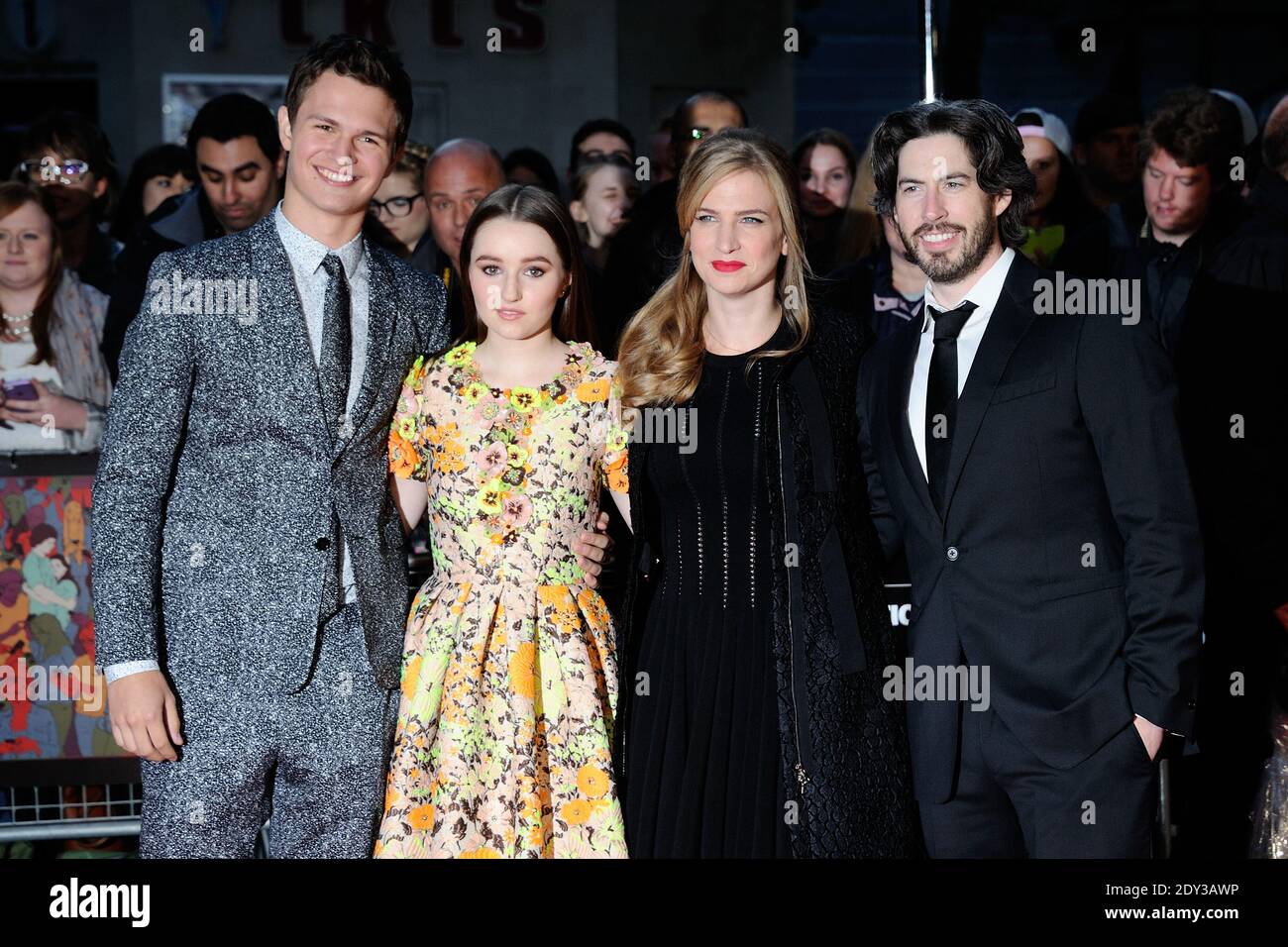 Ansel Elgort, Kaitlyn Dever, Helen Estabrook and Jason Reitman ...