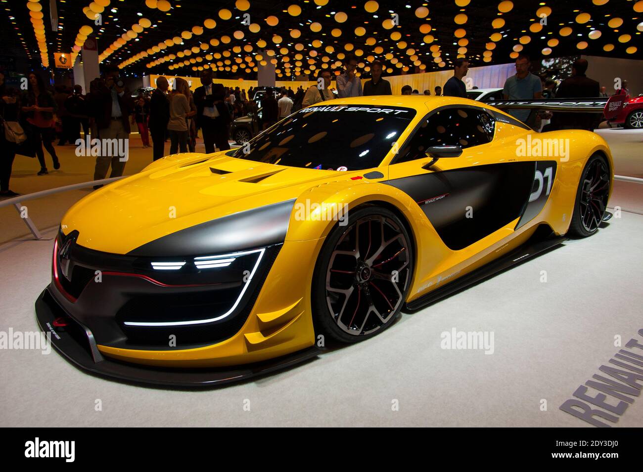 The new Renault Sport RS 01 Concept car during the Paris Motor Show ...
