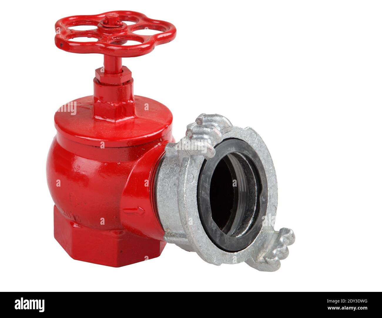 Fire hydrant valve Cut Out Stock Images & Pictures - Alamy