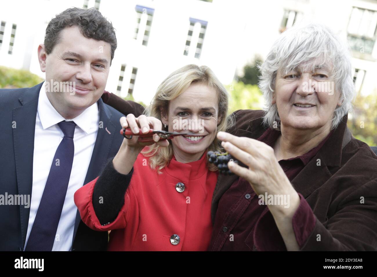 Eric Lejoindre, Sandrine Bonnaire and Jacques Higelin at the 'Ban des ...